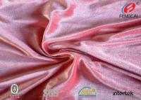 China Polyester Spandex 4 Way Stretch Velvet Fabric 170gsm 150cm Width for Garment for sale