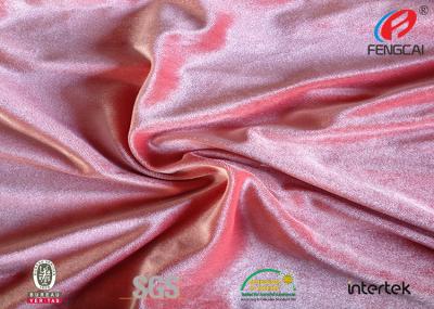 China Polyester Spandex 4 Way Stretch Velvet Fabric 170gsm 150cm Width for Garment for sale
