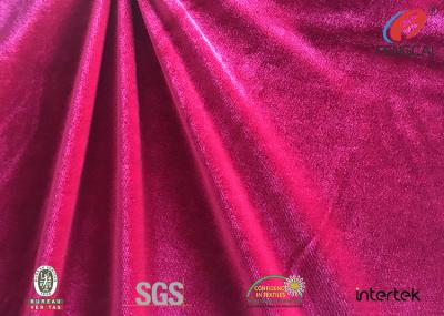 China Polyester Spandex Velvet Fabric 290GSM 160cm Wide for Home Textile Blanket Material for sale