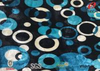 China Floral Printed Burnout Silk Velvet Fabric 280GSM 148cm Width with 75D+40D Yarn for Dress Making for sale