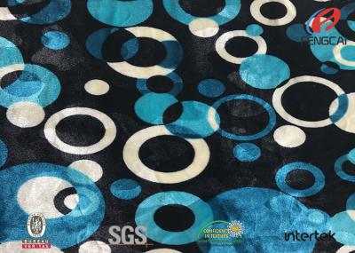 China Floral Printed Burnout Silk Velvet Fabric 280GSM 148cm Width with 75D+40D Yarn for Dress Making for sale