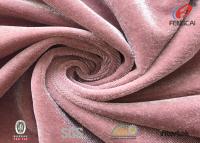 China Bright Shiny Korea Plush Velvet Fabric - 4-Way Stretch Soft Velboa 150-180cm Width 200-230gsm Weight for sale