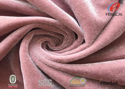 China Bright Shiny Korea Plush Velvet Fabric - 4-Way Stretch Soft Velboa 150-180cm Width 200-230gsm Weight for sale