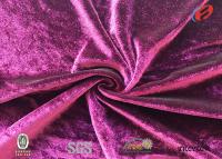 China 50D FDY 4 Way Stretch 1.5mm Pile KS Korea Spandex Velvet Fabric for Garment for sale