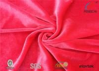 China Stretch Crushed Velvet Fabric 95 Polyester 5 Spandex 255gsm 150cm for Sofa Curtain Garment for sale