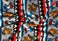 China Custom Printed Polyester Spandex Velvet Fabric 240gsm 175cm Width for Garment Home Textile for sale