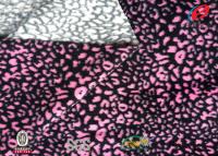 China Soft Flower Print Polyester Spandex Velvet Fabric 220gsm 150cm for Baby Blanket for sale