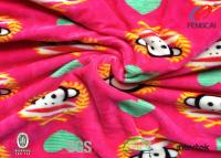 China Knitted Polyester Spandex Velvet Fabric 205gsm 172cm Wide Custom Colors for sale
