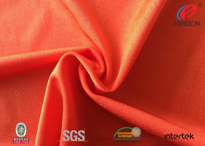China 83% Nylon 17% Spandex Knit Fabric 160GSM 155cm Shiny Lycra Swimwear Fabric Anti Pilling for sale