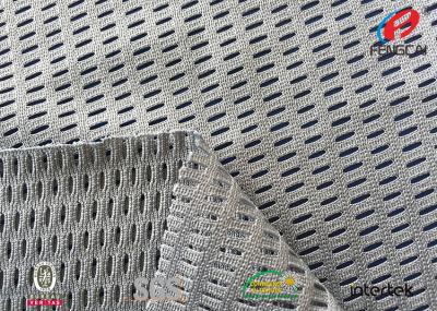 China High Strength Warp Knitted Polyester Mesh Fabric 130gsm 160cm Sports Shoes Textile for sale