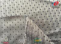 China 150gsm DTY Yarn Sports Mesh Fabric Breathable 100% Polyester Tricot 155cm for sale