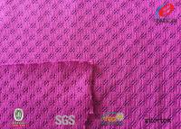 China 75D DTY Yarn Polyester Tricot Mesh Fabric , Sports Mesh Material Customized Color for sale