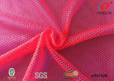 China 50d FDY 2X2 Wicking Mesh Fabric 100% Polyester 60gsm 140cm Sportswear Knitted Tricot for sale