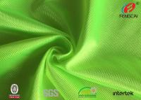 China 220GSM Polyester Tricot Knit Fabric Air Permeable Garment Materials for sale