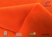China European Standard EN471 Orange High Visibility Fabric 160cm Width 120gsm Anti Mildew for sale