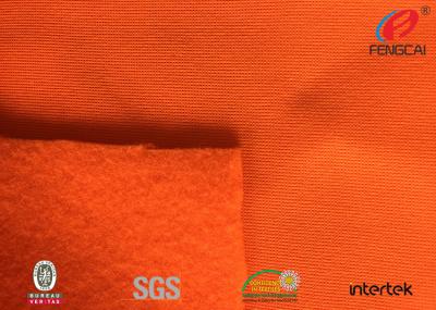 China European Standard EN471 Orange High Visibility Fabric 160cm Width 120gsm Anti Mildew for sale
