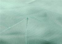 China knitted pique fabric plain Solid colour 100% polyester INTERLOCK pique fabrics for clothing for sale