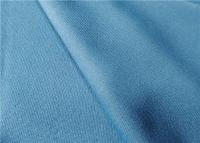 China 100% Polyester 220gsm Pique Fabric Moisture Wicking Polo Shirt Fabric Rib Knit 150cm Width for sale