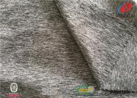 China Blend Polyester Jersey Melange Knit Fabric ,  Luon Fabric 280GSM for sale