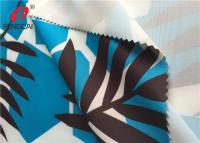 China Printed Waterproof Breathable Polyester Spandex Fabric For Swimwear for sale