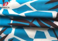 China Printed Waterproof Breathable Polyester Spandex Fabric For Swimwear for sale