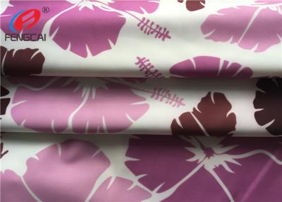 China Dry Fit Printed Lycra Polyester Spandex Fabric for sale