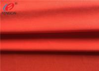 China Shrink - Resistant Polyester Spandex Fabric , Warp Knitting Stretch Fabric For Garment for sale