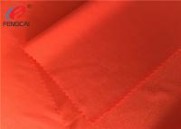 China Shrink - Resistant Polyester Spandex Fabric , Warp Knitting Stretch Fabric For Garment for sale