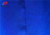 China Plain Dyed Knitted Polyester Spandex Fabric , Stretch Dress Material For Bikini for sale