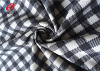 China Warp Knitted Imitation Cotton Fabric 220G 150cm Width Polyester Tricot for Garment Manufacturing for sale