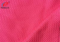 China 160CM Wide 130GSM Polyester Knitted Mesh Fabric for Athletic Sportswear - 32G Density Custom Colors for sale