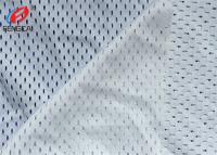 China White Dry - Quick Polyester Sprots Mesh Fabric Warp Knitted Lining Fabric for sale