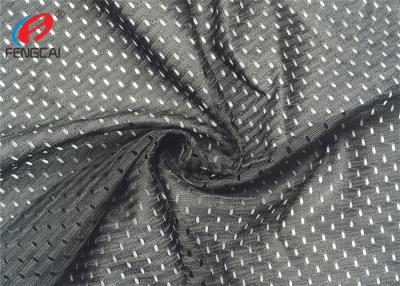 China Warp Knitted Big Hole Sports Mesh Fabric 100% Polyester 80gsm Breathable Net Material for sale