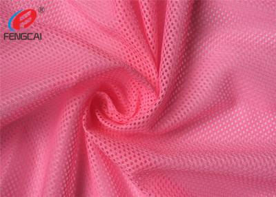 China 100% Polyester Sports Mesh Fabric 110gsm Tricot Knit Athletic Fabric for Garment for sale