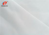China White 36G 40D Nylon Spandex Swimming Fabric , Polyamide Elastane Fabric For Garment for sale