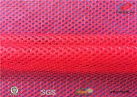 China 100 % Polyester Sports Mesh Fabric Athletic Wear Material Breathable Net Fabric for sale
