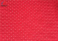 China Red 100% Polyester Mesh Fabric 125 GSM 155cm Width for Office & Sports Chairs for sale
