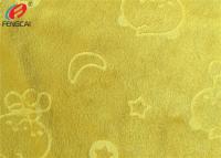 China 100% Polyester Embossed Soft Velboa Fabric Minky Plush Fabric for sale