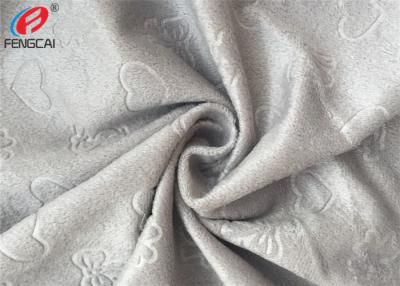 China Polyester Embossed Minky Plush Fabric 180GSM 57/58 Width Cute Cartoon Velboa for Blanket for sale