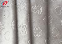 China Polyester Embossed Minky Plush Fabric 180GSM 57/58 Width Cute Cartoon Velboa for Blanket for sale