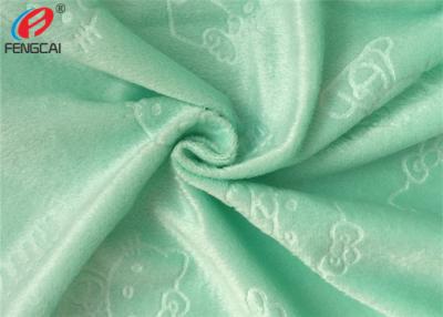China 100% Polyester Knitted Embossed Minky Plush Fabric 200gsm 57/58in for Baby Blankets for sale