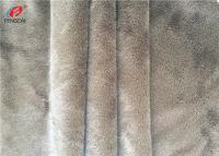 China 100 % Polyester Minky Cuddle Super Plush Fabric , Plain Minky Fleece Fabric for sale