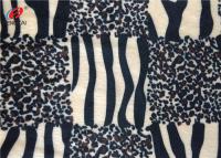 China Eco-friendly Printed Brushed Knit Polyester Velvet Fabric - 145cm Width, 200GSM Weight for Garment Manufacturing for sale