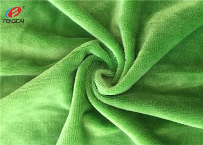 China 230GSM 3MM Pile Soft Velboa Knitted Fabric Polyester Minky Plush Fabric 150cm Width for sale