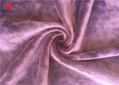 China Stretch Plain Dyed Micro Spandex Velvet Fabric 160cm Width 180gsm Weight for Apparel and Textiles for sale
