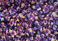 China 95% Polyester 5% Spandex 4 Way Stretch Velvet Burnout Fabric 220GSM 155CM for Dress for sale