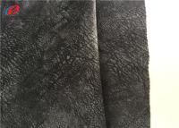 China Customized Printed Plush Velvet Fabric , 100 % Polyester Sofa Upholstery Fabric for sale