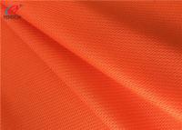 China Orange Reflective Fluorescent Material Fabric Multifunctional Bird Eyes Mesh Fabric for sale