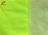 China Polyester Cotton Fluorescent Weft Knit Fabric 260gsm 150cm for Traffic Police Uniform for sale