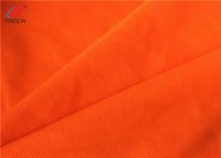 China Fluorescent Polyester Cotton Twill Fabric 160cm 130GSM Knit for Uniform for sale